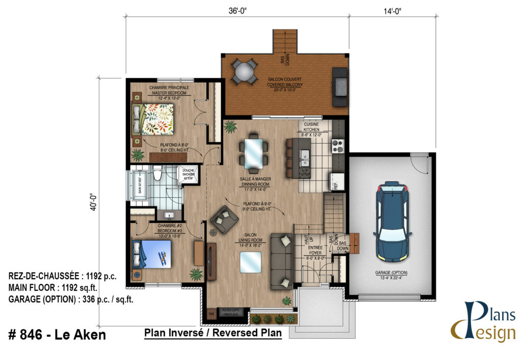 846 - Le Aken - Plans Design
