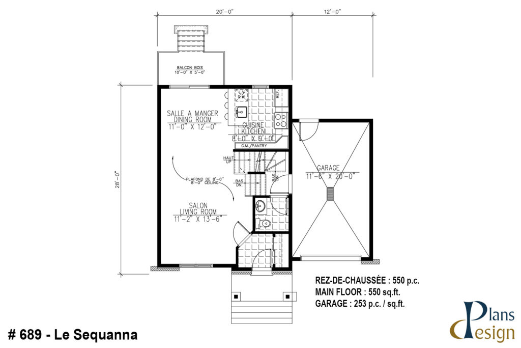 828 - Le Mandoulis - Plans Design