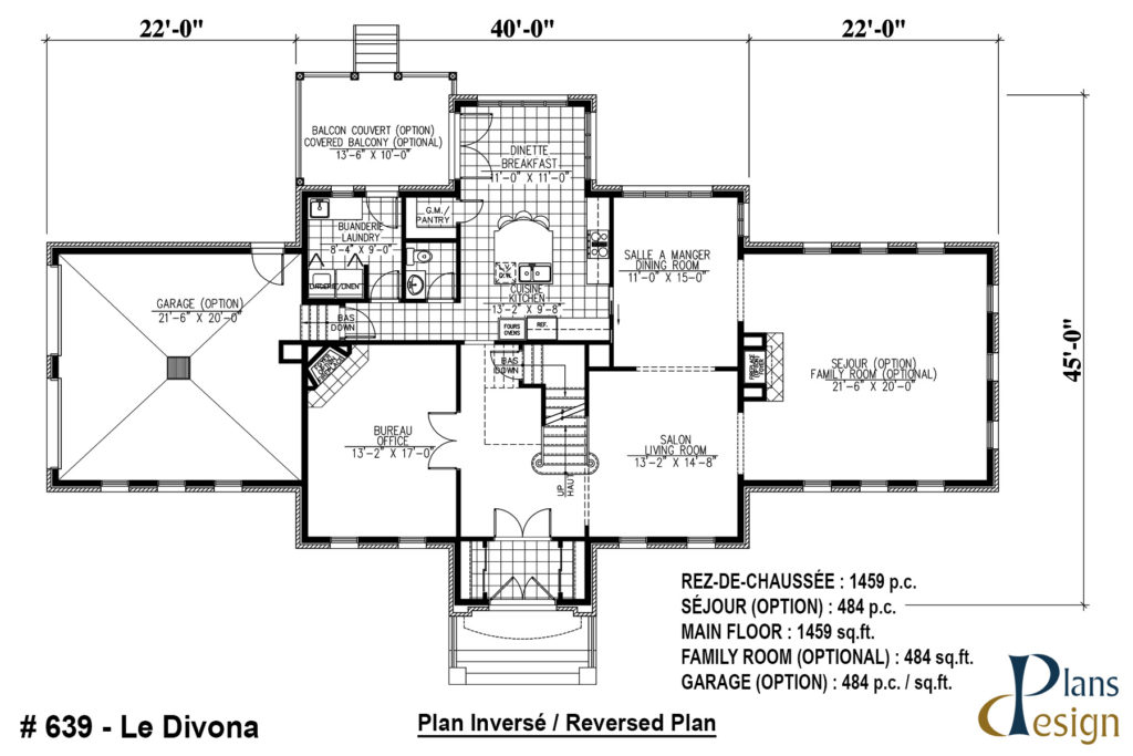 639 - Le Divona - Plans Design