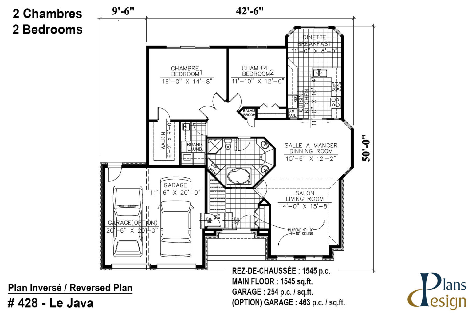 428 - Le Java - Plans Design