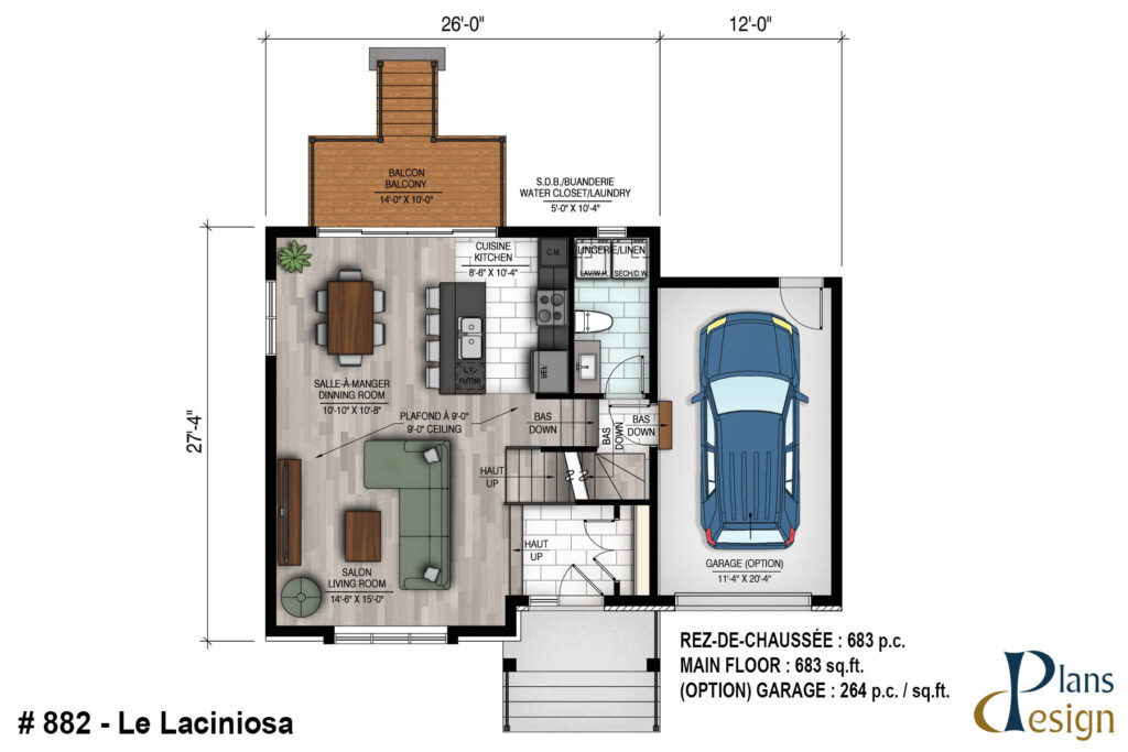 882 - Le Laciniosa - Plans Design